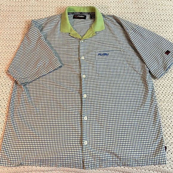 FUBU | Shirts | Vintage Oversized 9s Era Fubu The Collection Casual Button Down | Poshmark